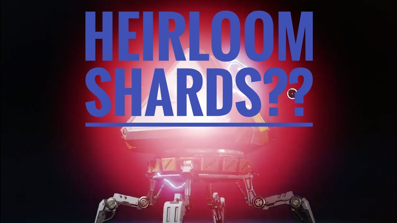 Apex Legends First time getting heirloom shards! - YouTube