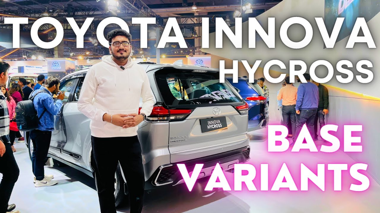 Toyota Innova Hycross 2023 - Base Variants | Quick Walkaround | Auto ...