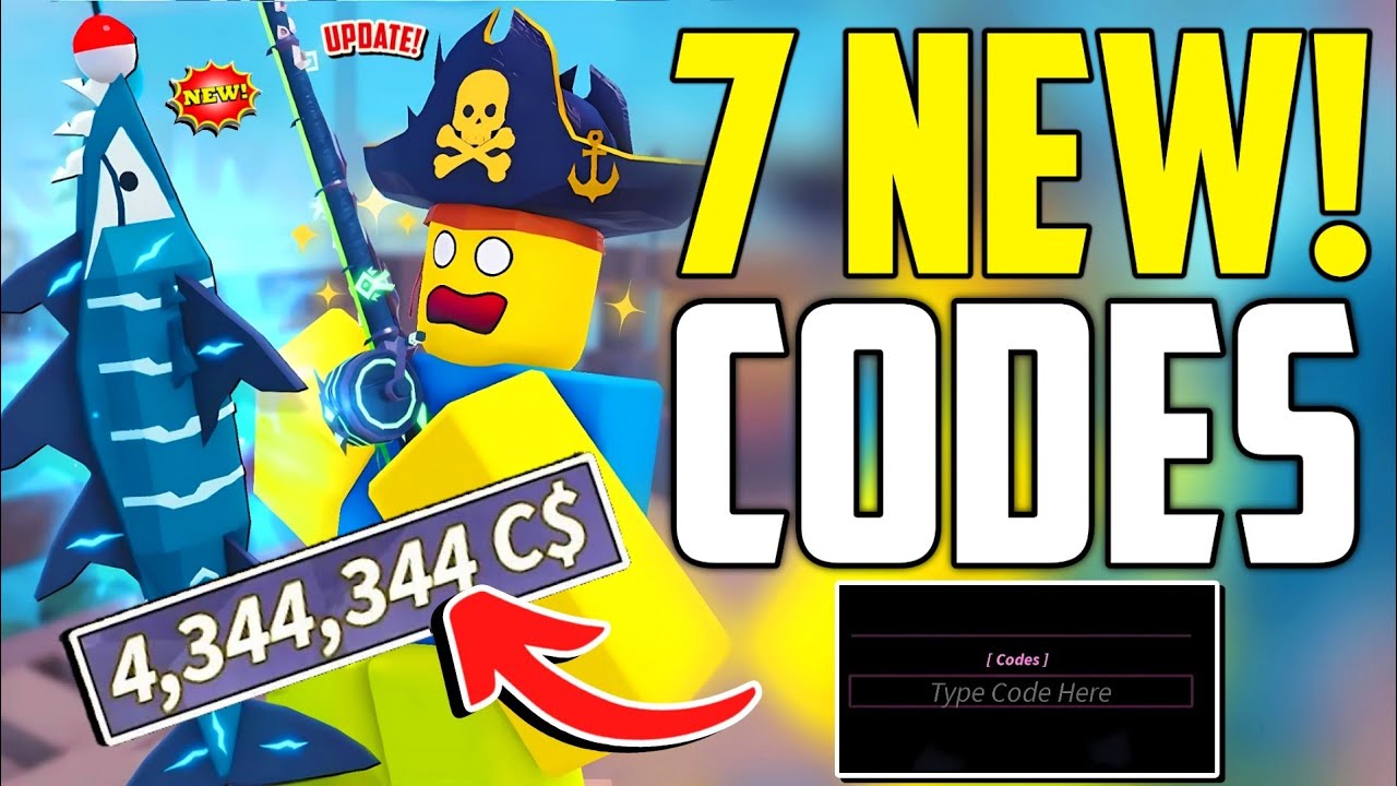 ⚠️UPD!💥[CODE]⚠️ FISCH ROBLOX CODES 2024 - FISCH CODES - ROBLOX FISCH ...