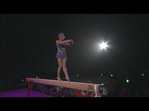 Nastia Liukin - Beam HQ (Tour of Gymnastics Superstars) - YouTube