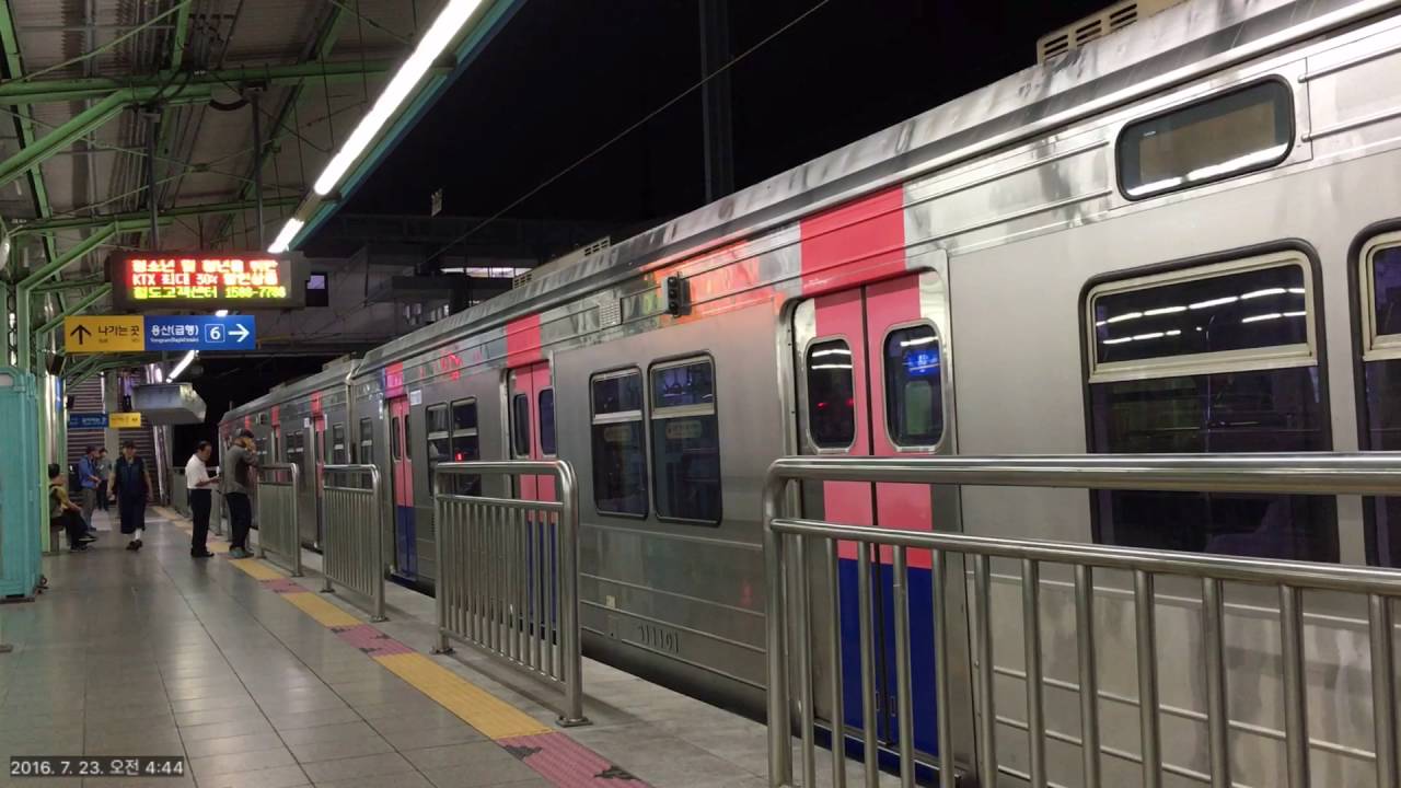 코레일 1호선 - "동두천행 첫차" 311x01편성 구로역 출고 / Korea Seoul Subway line1.(Korail ...