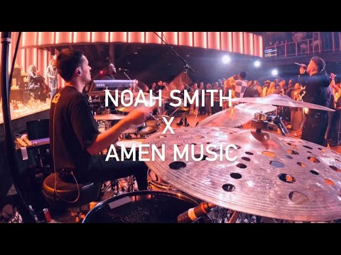 Noah Smith | Amen Music ( DRUM CAM ) live in Dallas TX - YouTube