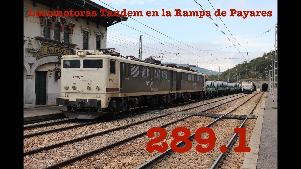 Trenes en Payares 289.1 Locomotoras Tandem - YouTube