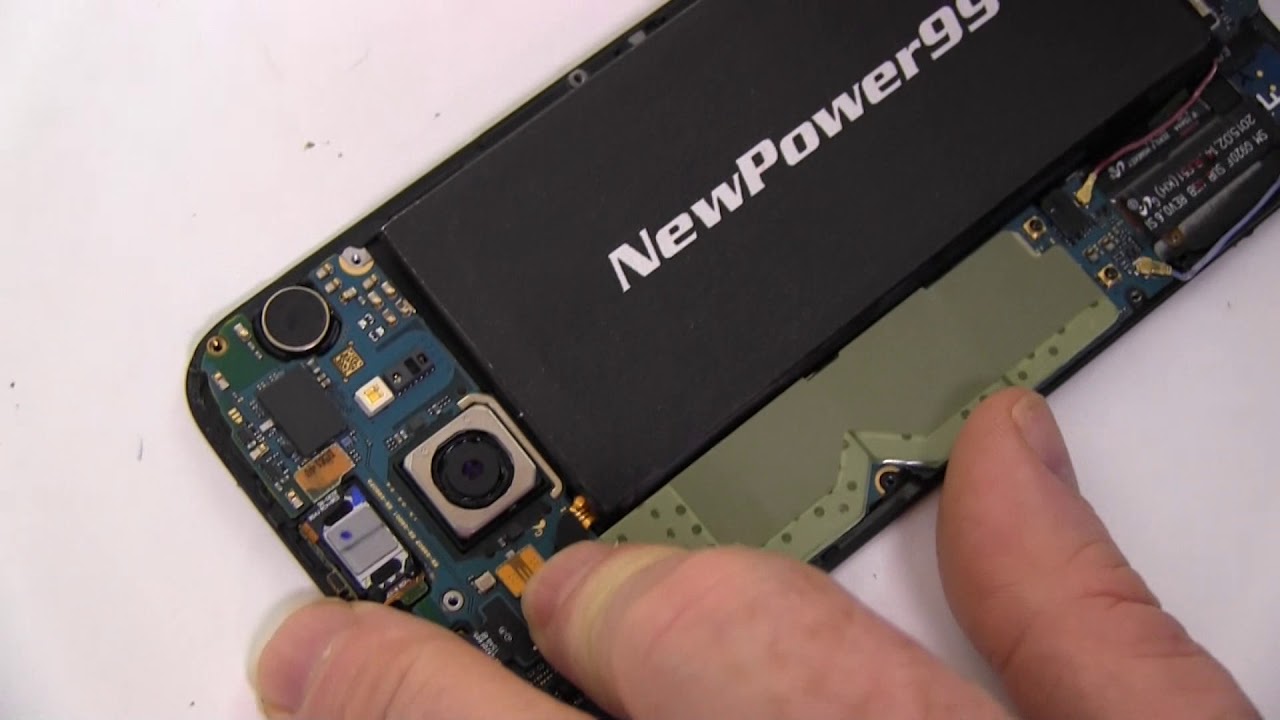 How to Replace Your Samsung GALAXY S6 SM-G920F Battery - YouTube