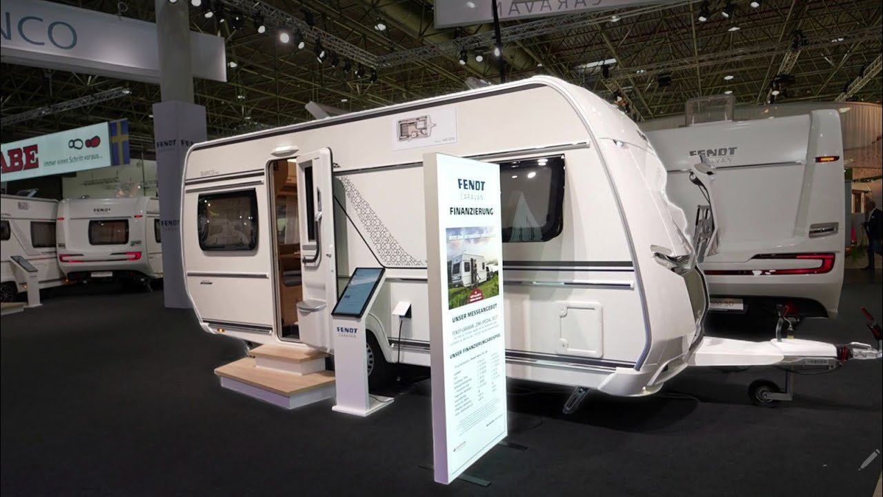 FENDT BIANCO 445 caravan 2024 - YouTube
