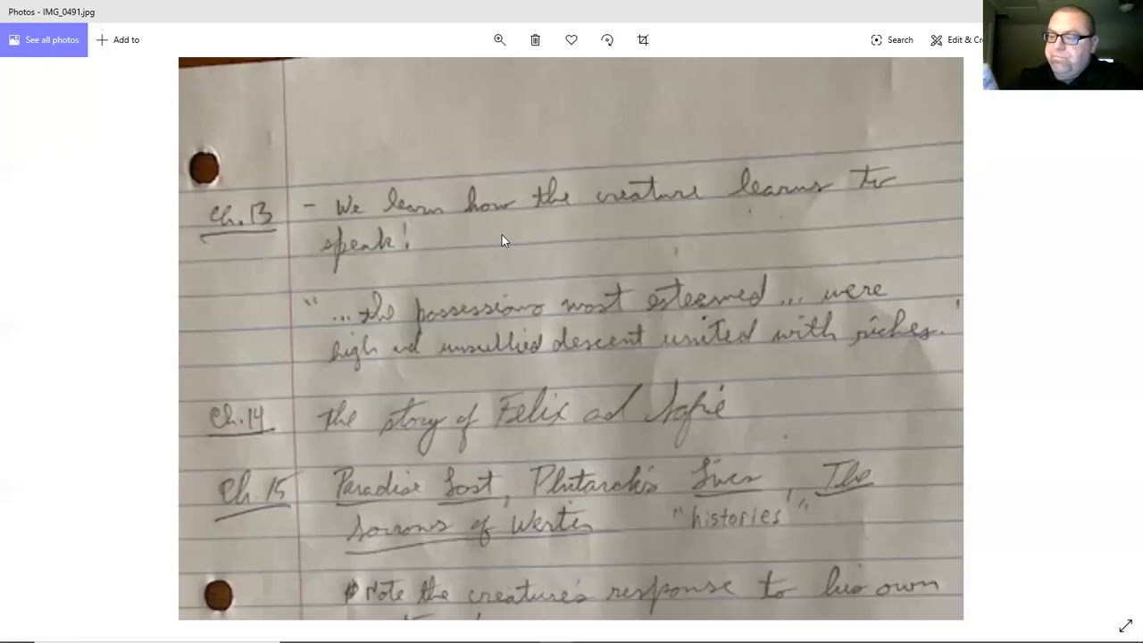 Frankenstein: Chapters 11-16 - YouTube