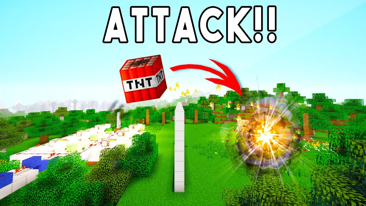 6 Ways To Attack a Base In Minecraft! - YouTube