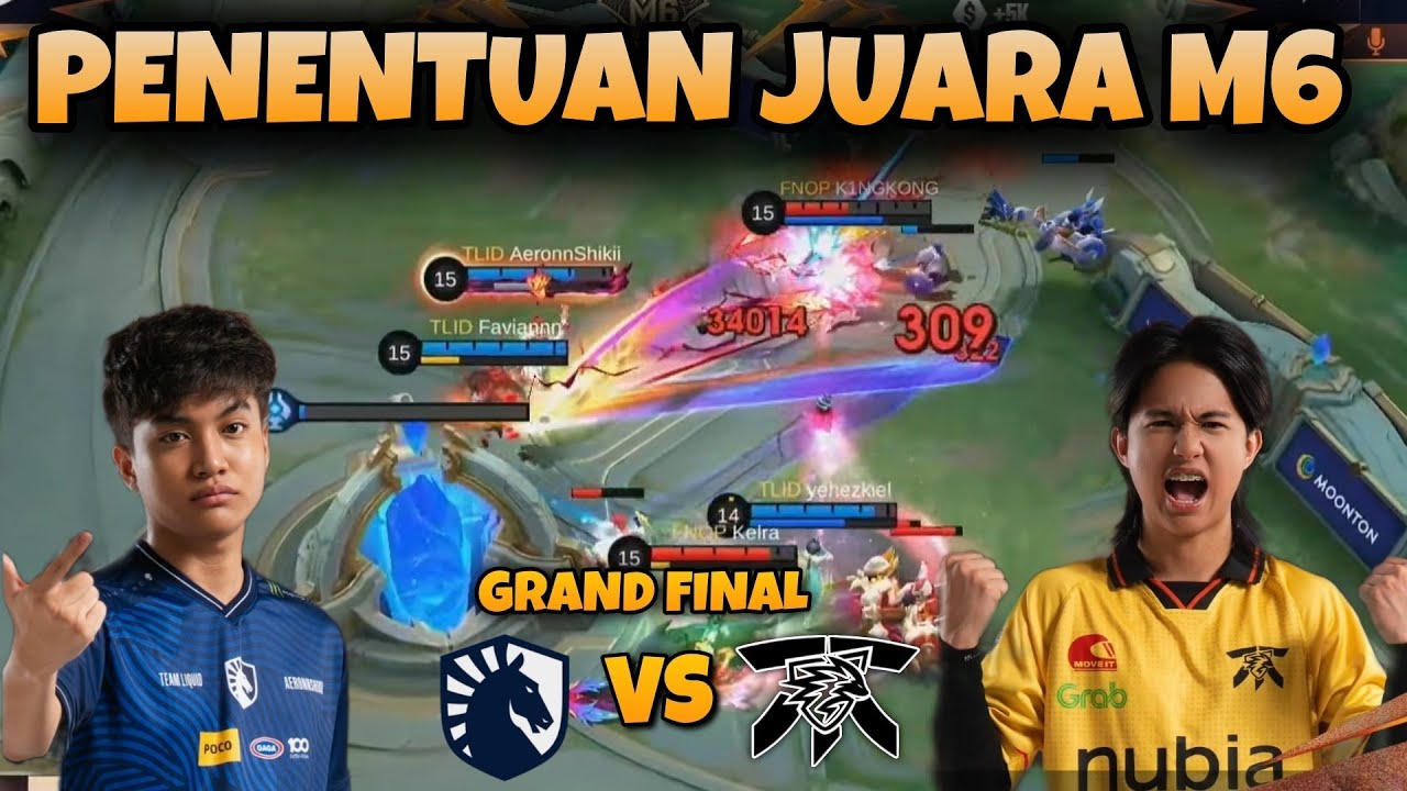 JUARA M6 | GRAND FINAL LIQUID ID VS ONIC PH - YouTube