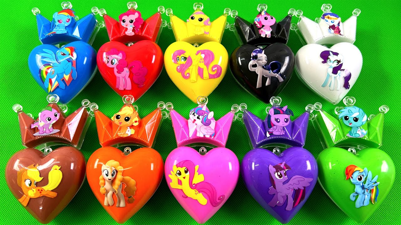 Looking for My Little Pony Crown & Big Heart with CLAY! MLP ASMR Video ...
