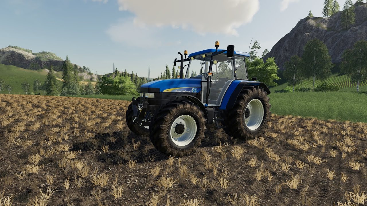 [Test mod fs19] New holland tm 120-155 by Peppe978 - YouTube