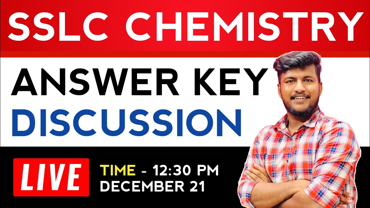 SSLC CHEMISTRY XMAS EXAM ANSWER KEY DISCUSSION YouTube sslc-chemistry-xmas-exam-answer-key-discussion-youtube