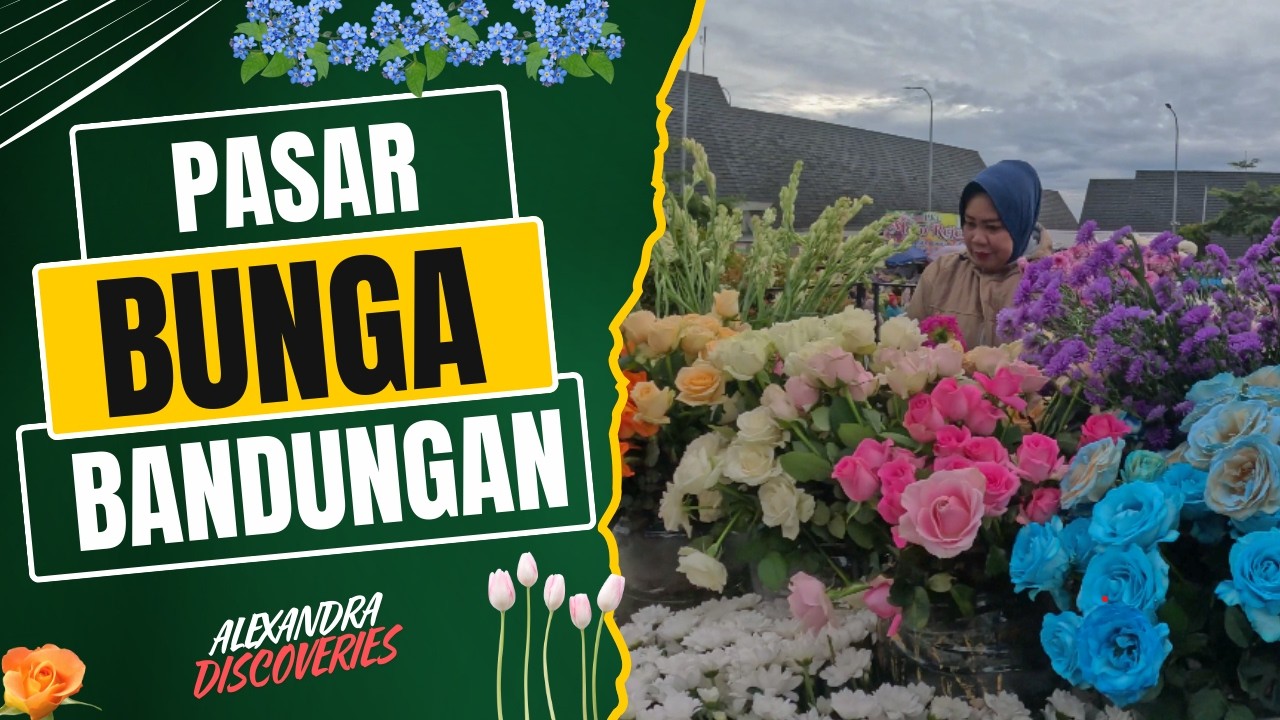 Pasar Bunga Bandungan, Negeri Seribu Bunga 🌹🪻🌻💐😍 - YouTube