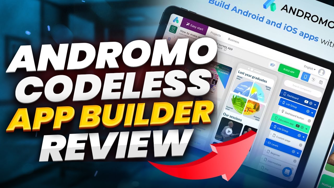 Andromo Review - Cheap Codeless Application Builder - YouTube
