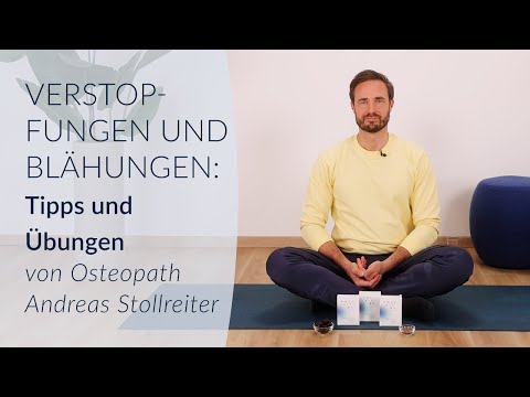 Verstopfungen/ Blähungen: Massagen, Übungen und Tipps zur Darmkur von Osteopath Andreas Stollreiter