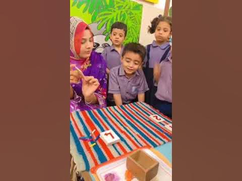 Short bead stair activity Montessori. - YouTube