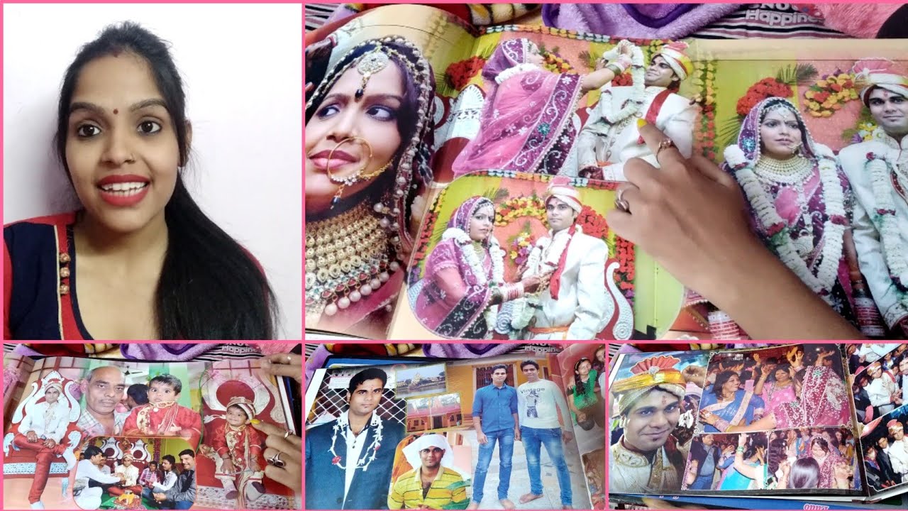 My wedding picture album meri sadhi photo album - YouTube