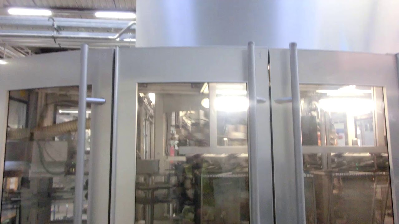 SIDEL SBO 14 Universal PET blowing machine - YouTube