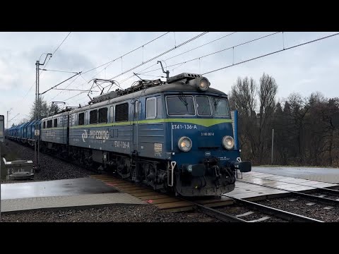 ET41 PKP CARGO + bardzo miły maszynista :) - YouTube