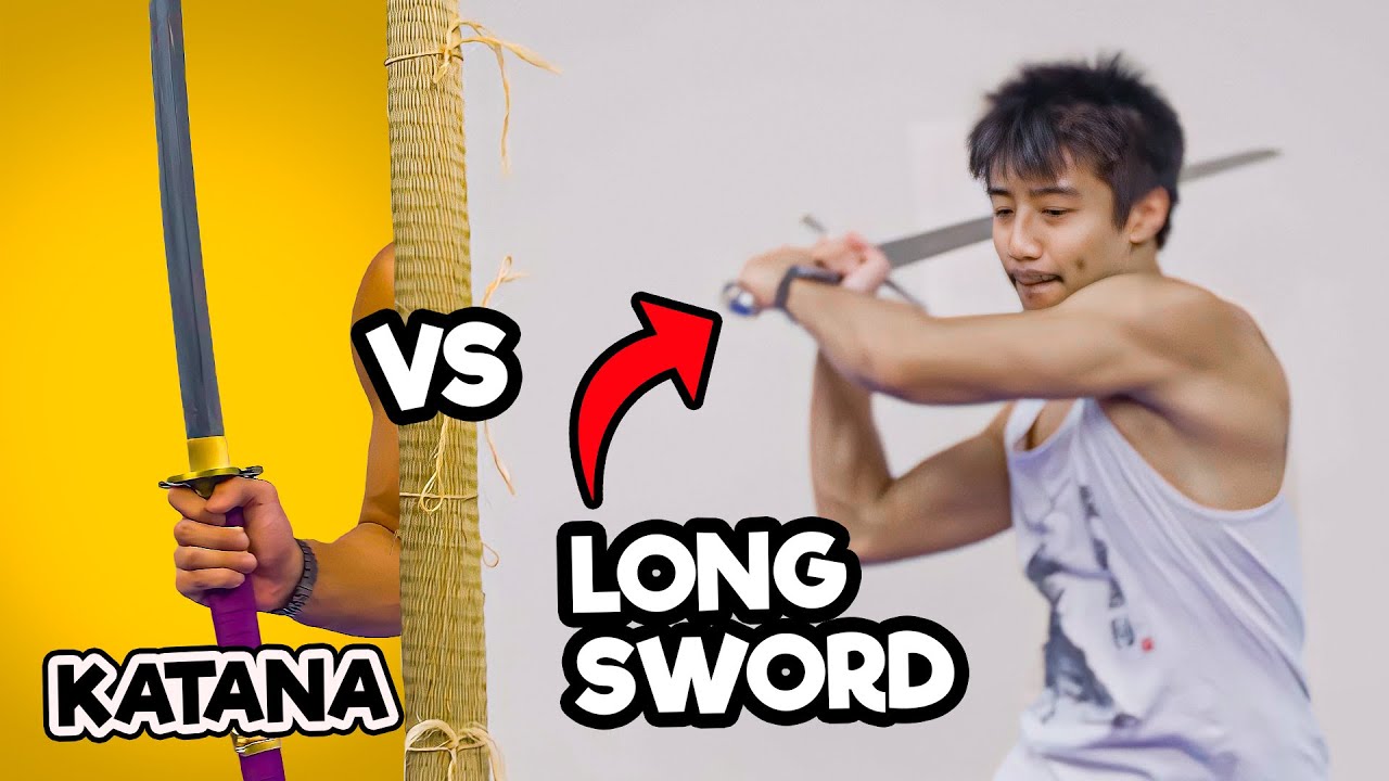 Katana VS LongSword - Which is Better? - YouTube