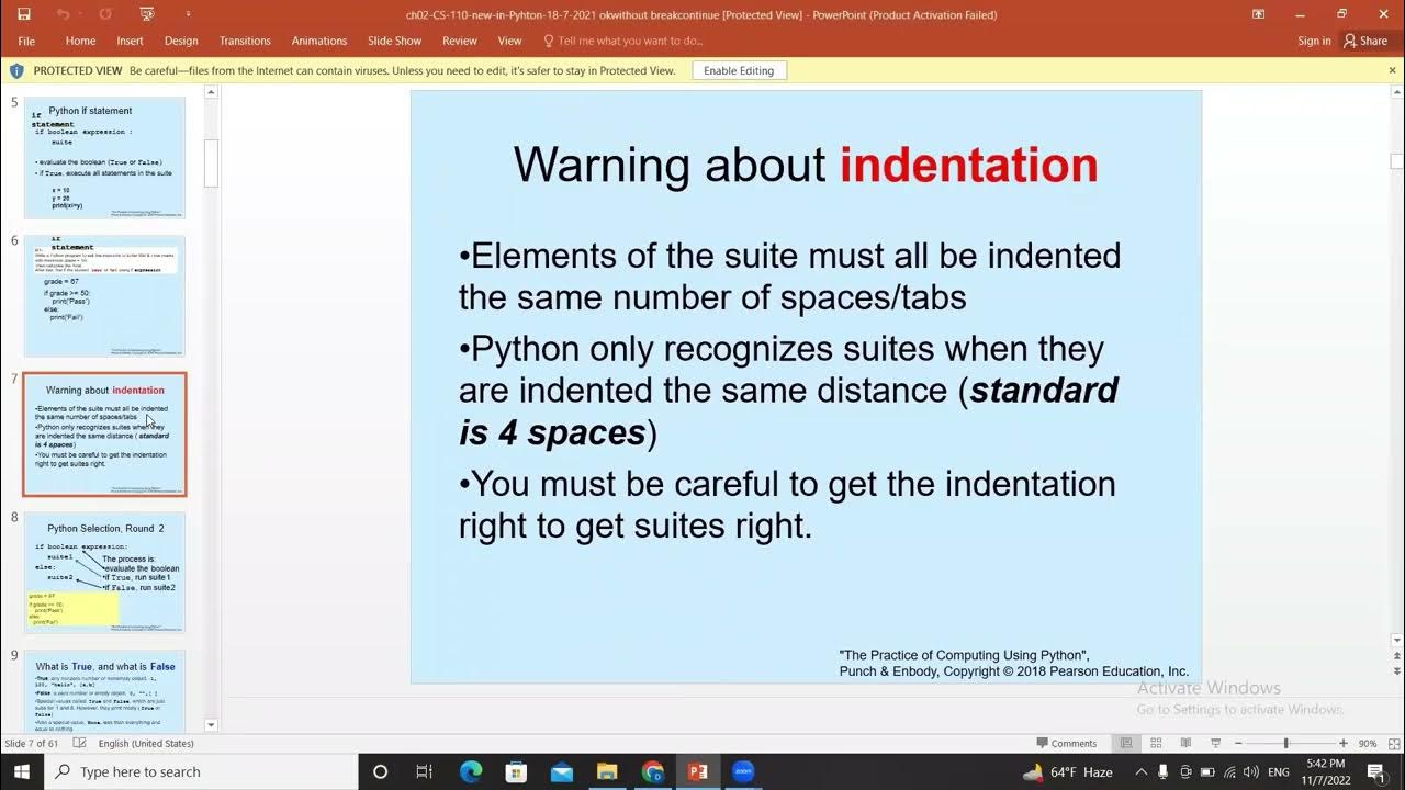 CS-110 lecture 2 (Chapter 2 ) 7/11/2022 - YouTube