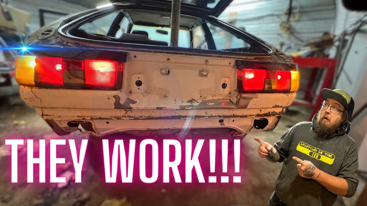 Almost Done testing AE86 Chassis Wiring! - YouTube