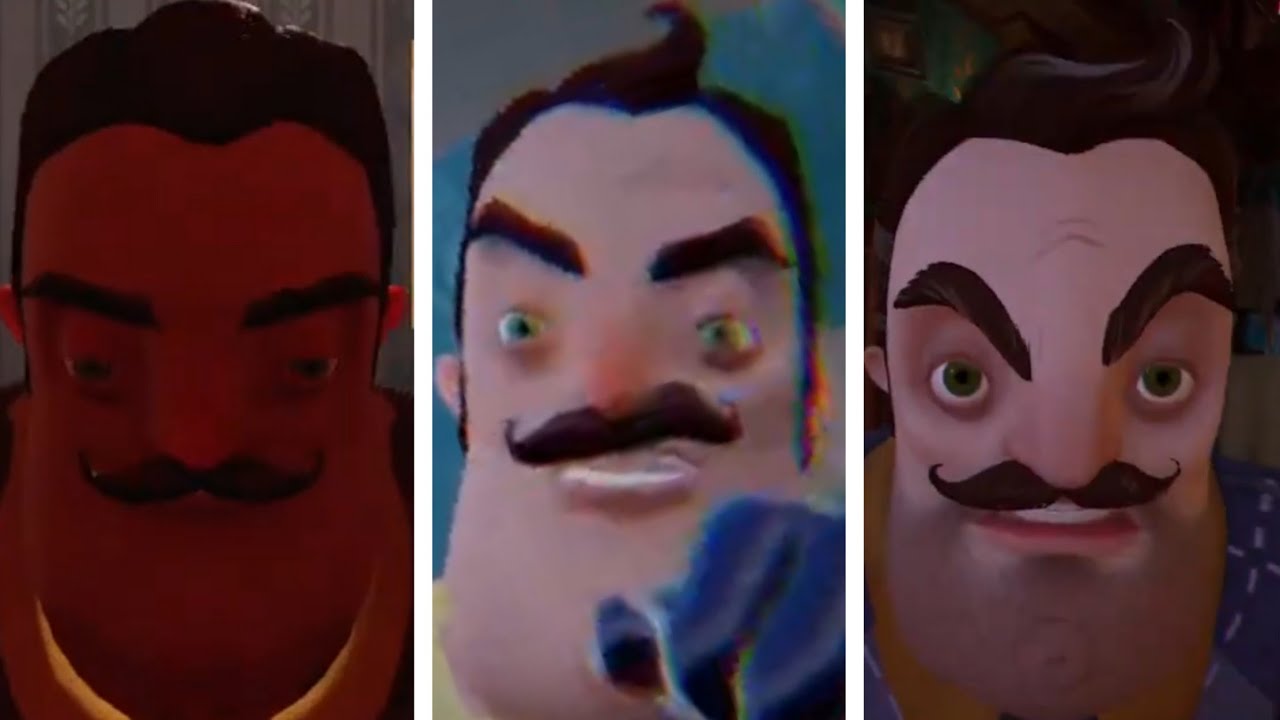 ПРОХОЖДЕНИЕ ВСЕХ ИГР ПРО ПРИВЕТ СОСЕДА | Hello Neighbor All Alphas ...