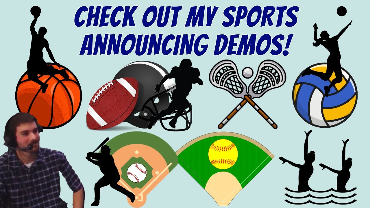 Check Out My Sports Announcing Demos! - YouTube