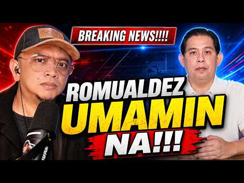 BREAKING NEWS!!!! ROMUALDEZ UMAMIN NA!!!