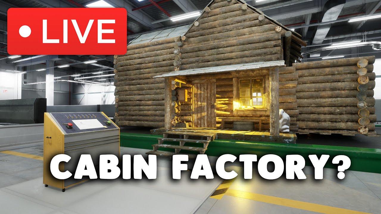 They are making HORROR CABINS in a factory... - YouTube