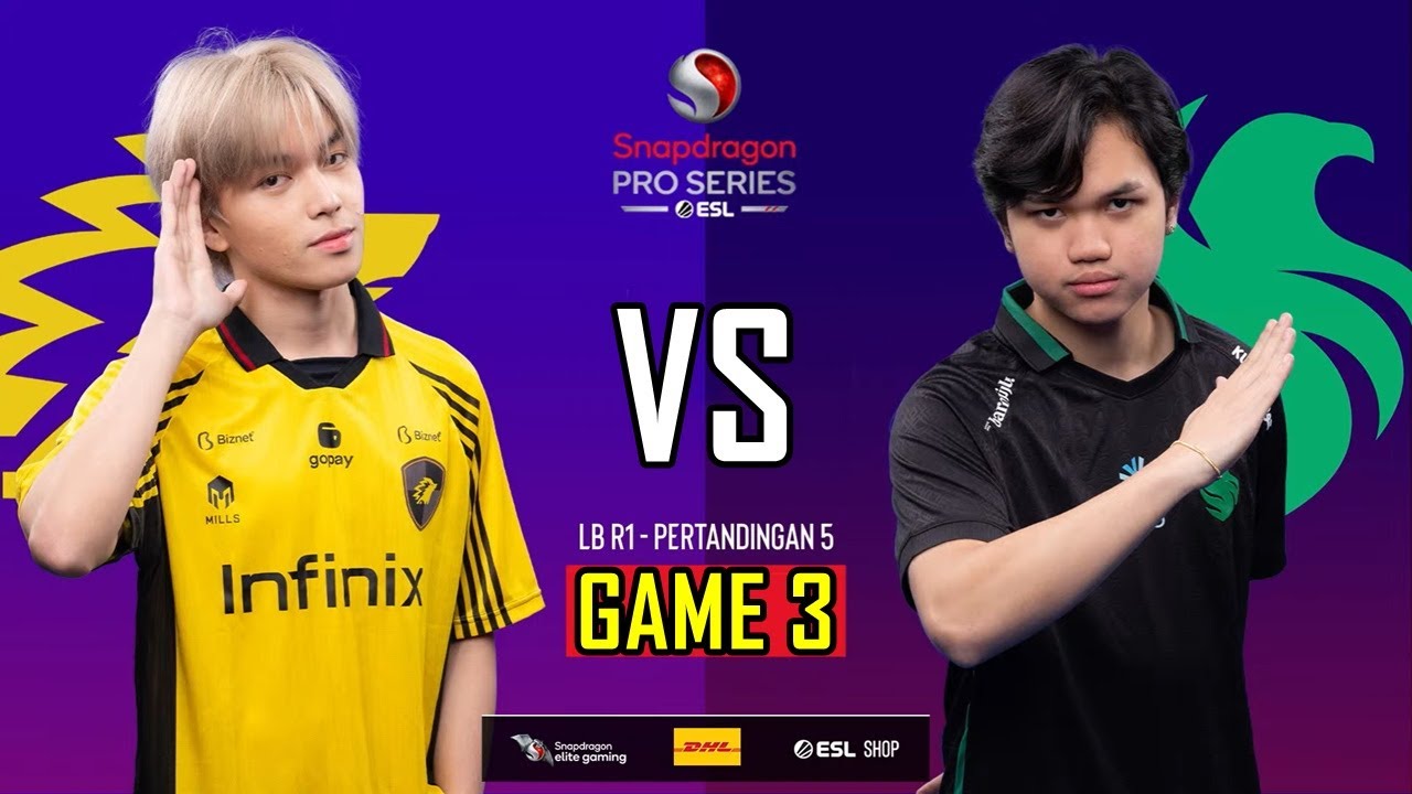 ONIC ESPORTS VS TEAM FALCONS PH - GAME 3 | PLAYOFFS SNAPDRAGON PRO ...