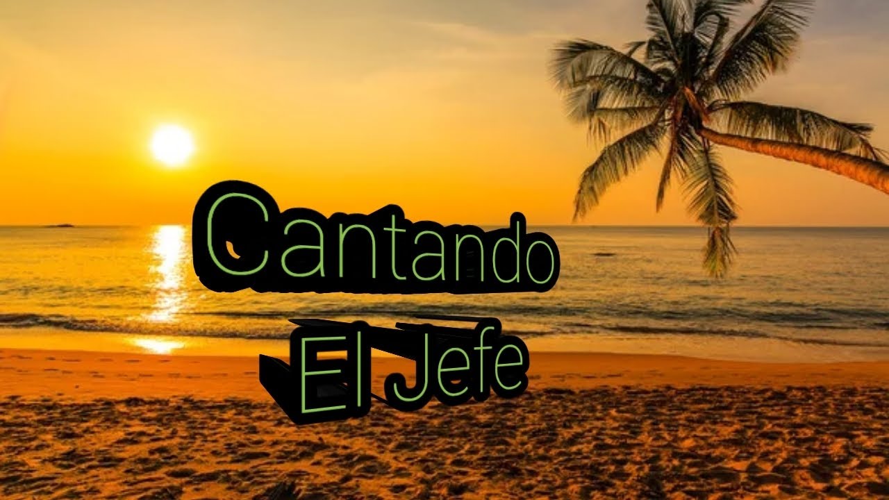 CANTANDO "EL JEFE" CON KAYMENAC - YouTube