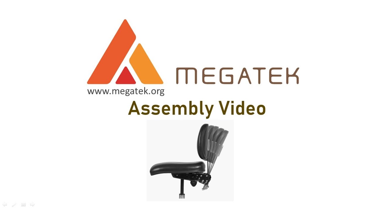 Megatek Tilt Mechanism Chair Assembly - YouTube