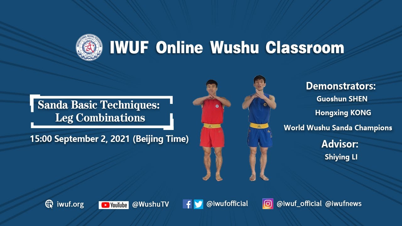 Sanda Basic Techniques: Leg Combinations - YouTube