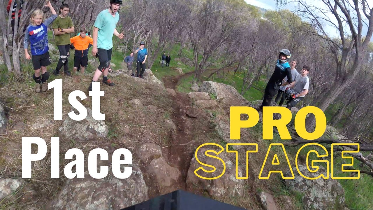 1st Place Run - Pro Stage Cameron van den Dool @ York WA Gravity Enduro ...