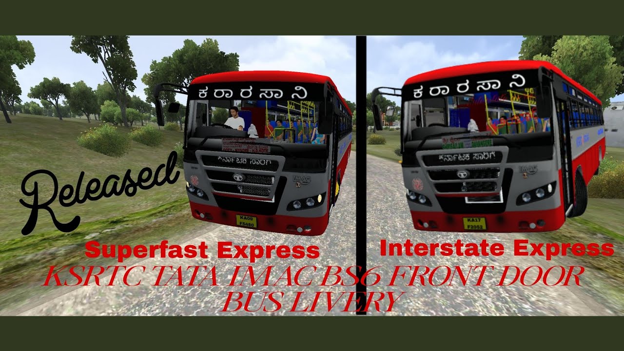 SUPERFAST EXPRESS | INTERSTATE SERVICE EXPRESS | TOP 2 KSRTC TATA IMAC ...