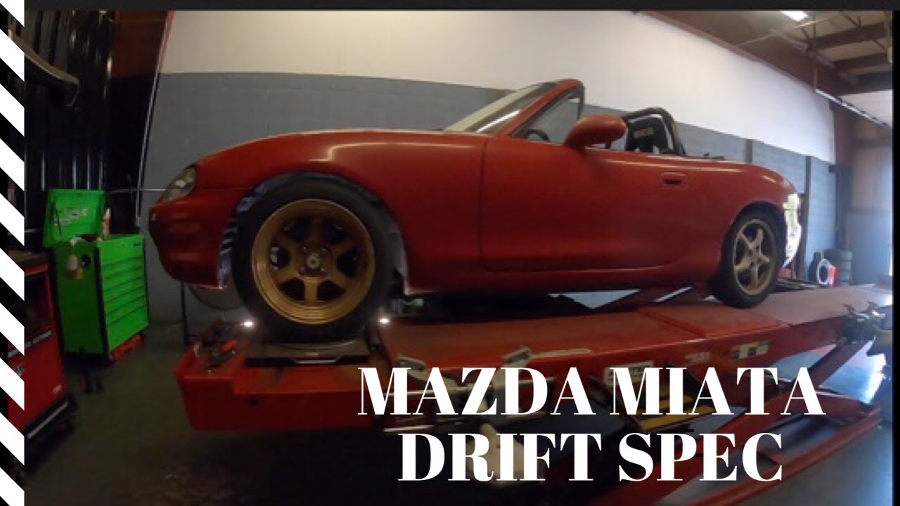 Mazda Miata Drift Spec Wheel Alignment and Height Adjustment ...