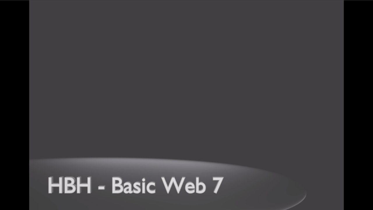 Hellbound Hackers - Basic Web 7 - YouTube