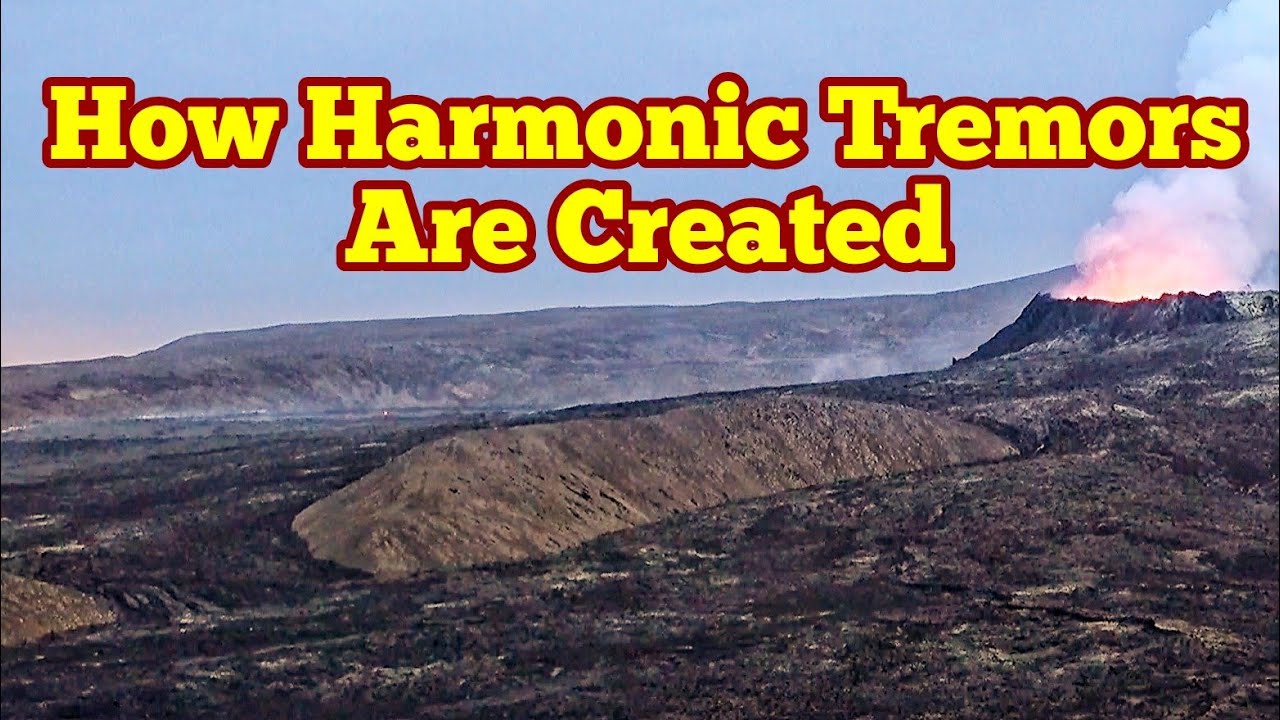 How Harmonic Tremors Are Created/ Iceland Fagradalsfjall Geldingadalir ...
