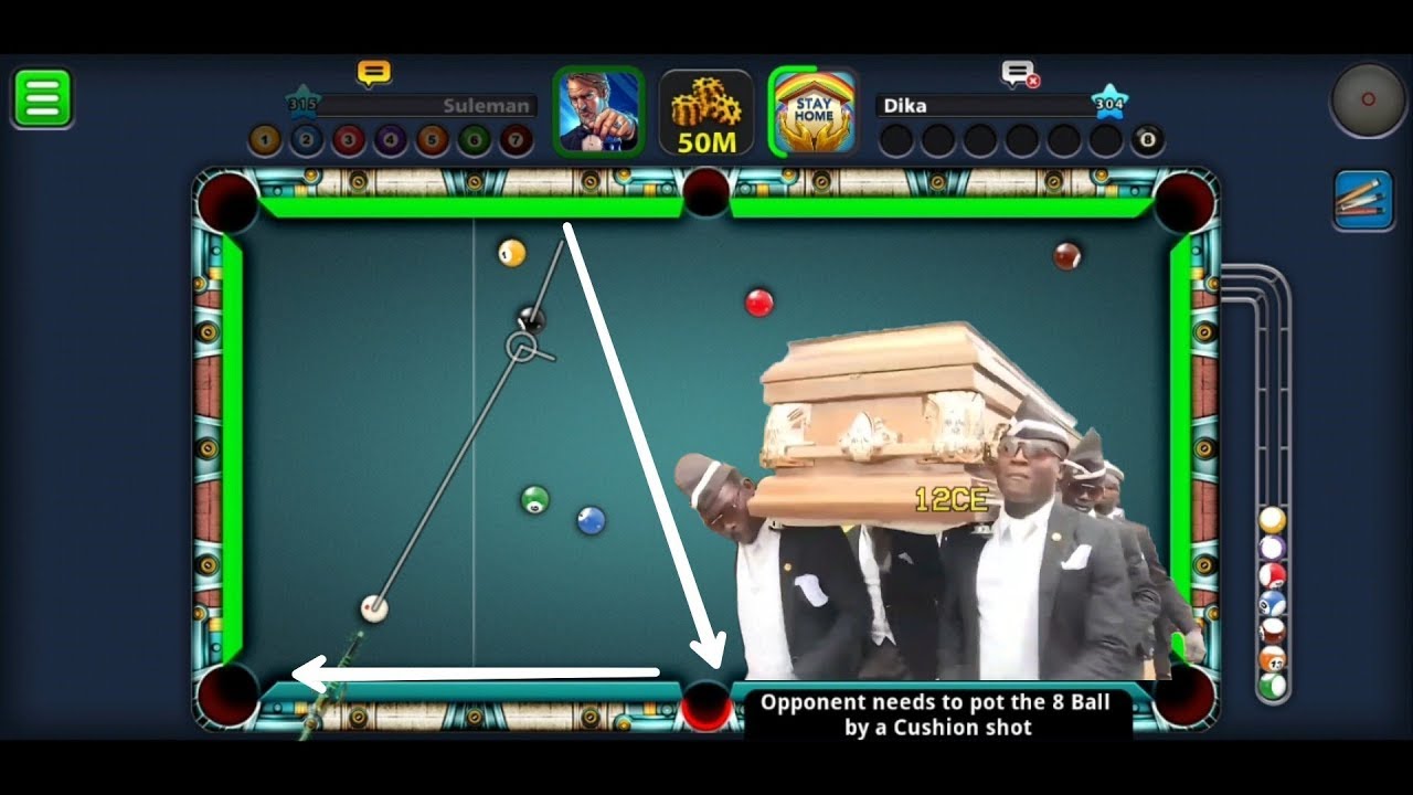 Funny coffin dance video 8 ball pool fail moments | Best Funny video 8 ...