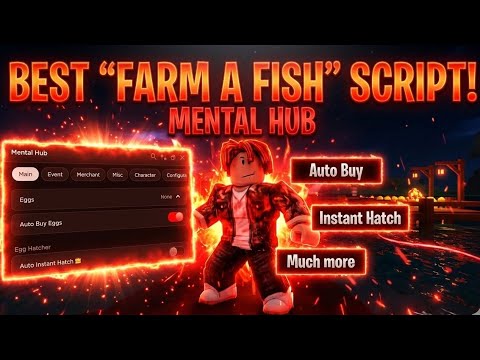Best "Farm A Fish" Script Showcase ( Instant Hatch) - YouTube