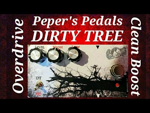 One Overdrive To Rule Them All? Peper's Pedals Dirty Tree Review Demo ...