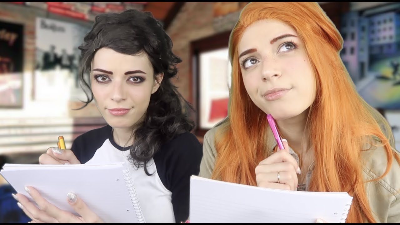 ASMR | Mean Girls "Study" Session 📚(Cady & Janis; Writing/Drawing ...