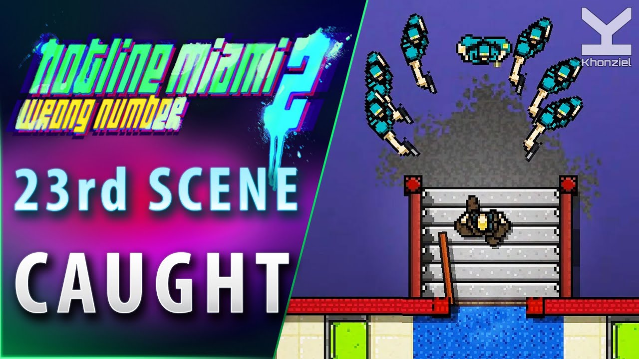 Hotline Miami 2 - 23rd Scene - Caught (Manny Pardo) - YouTube