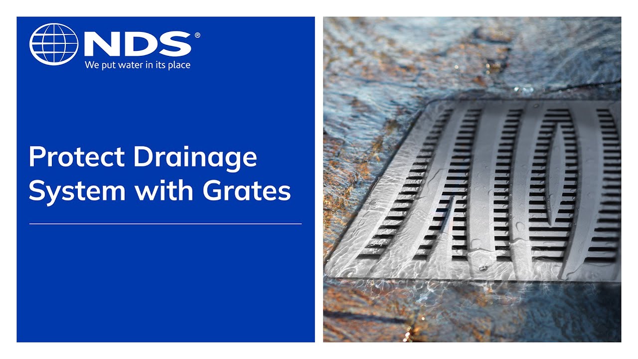 Block Debris from Clogging Your Drain with NDS Drainage Grates | NDS ...