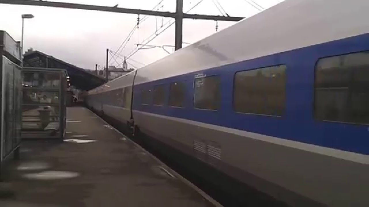 Trains en gare d'Angoulême - YouTube