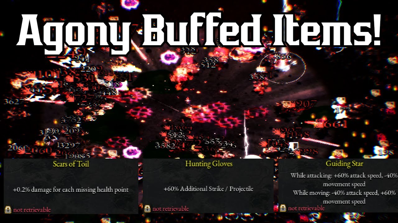 The Agony Difficulty Buffed Items are Powerful! (New Beta Update ...