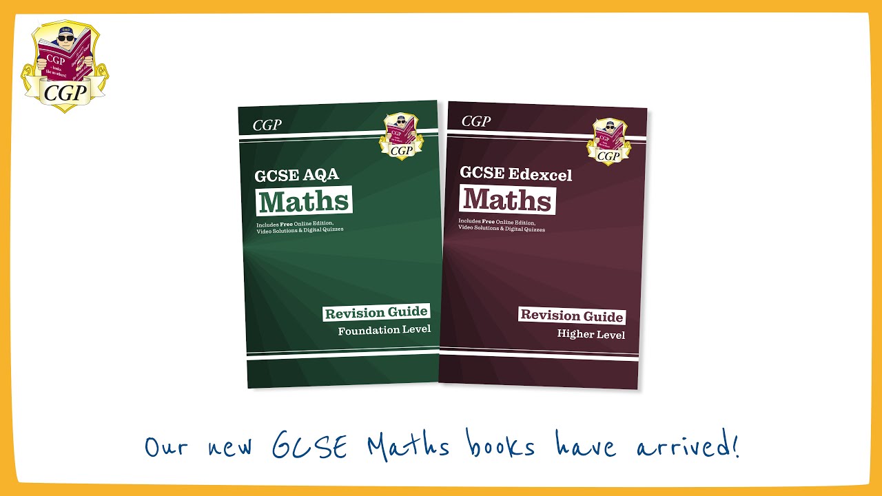 Fantastic new GCSE Maths revision books from CGP! - YouTube