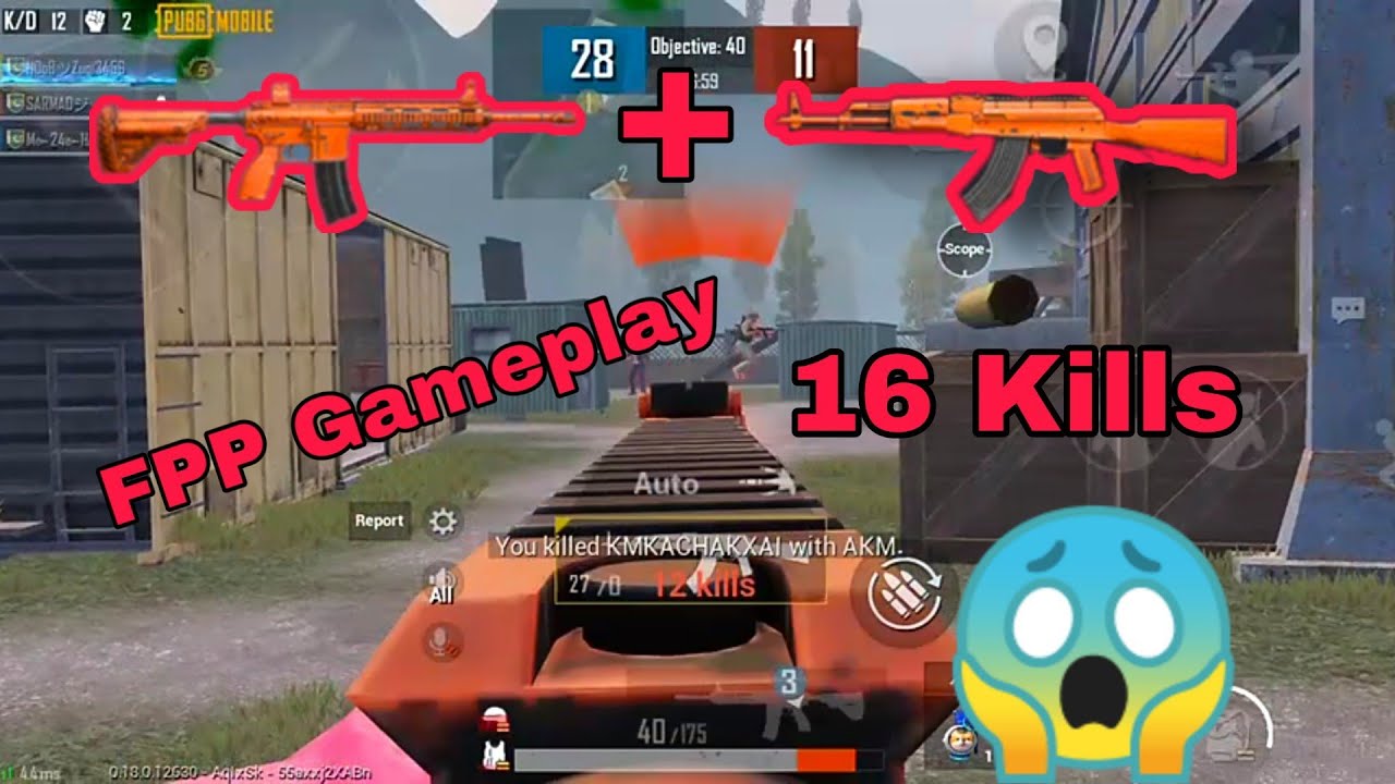 Akm+M4 in FPP😎 | PUBGM | NoobZuqi - YouTube