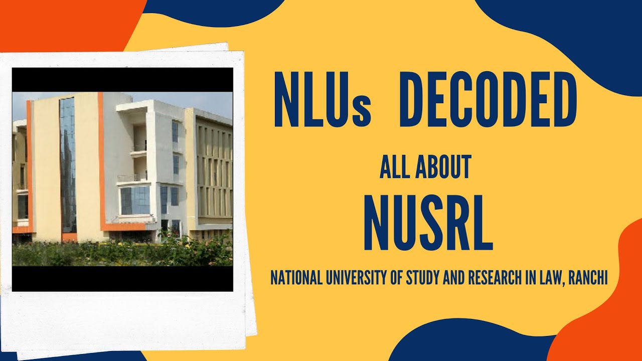 NLUs Decoded | All about NUSRL | In conversation with students of NLU ...