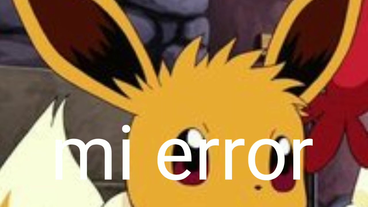 Mi error - YouTube